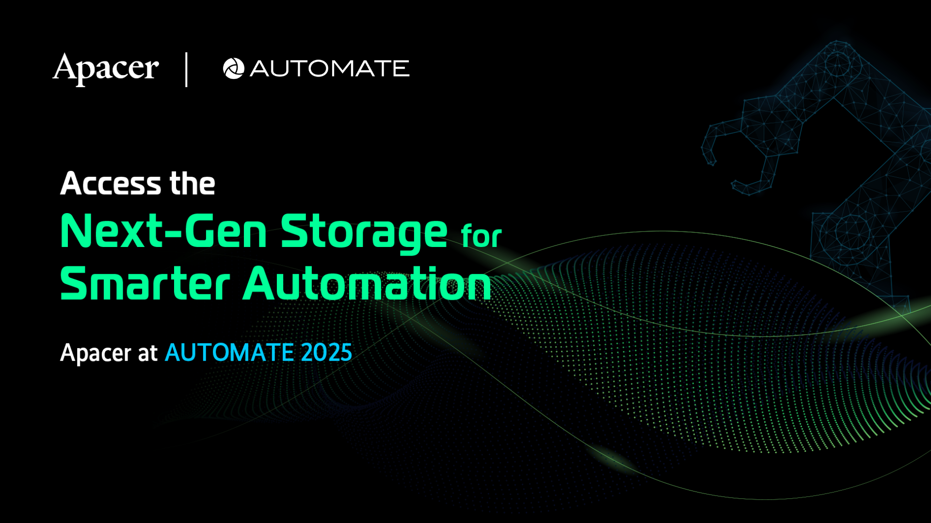 Apacer Showcases Next-Gen Industrial Storage Solutions at Automate 2025 - Apacer